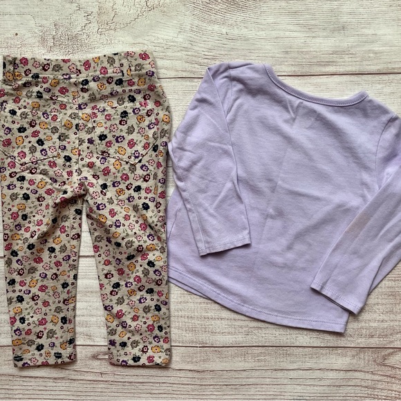 Garanimals | Matching Sets | Garanimals 8 Mo 2 Pc Ls Toppants | Poshmark